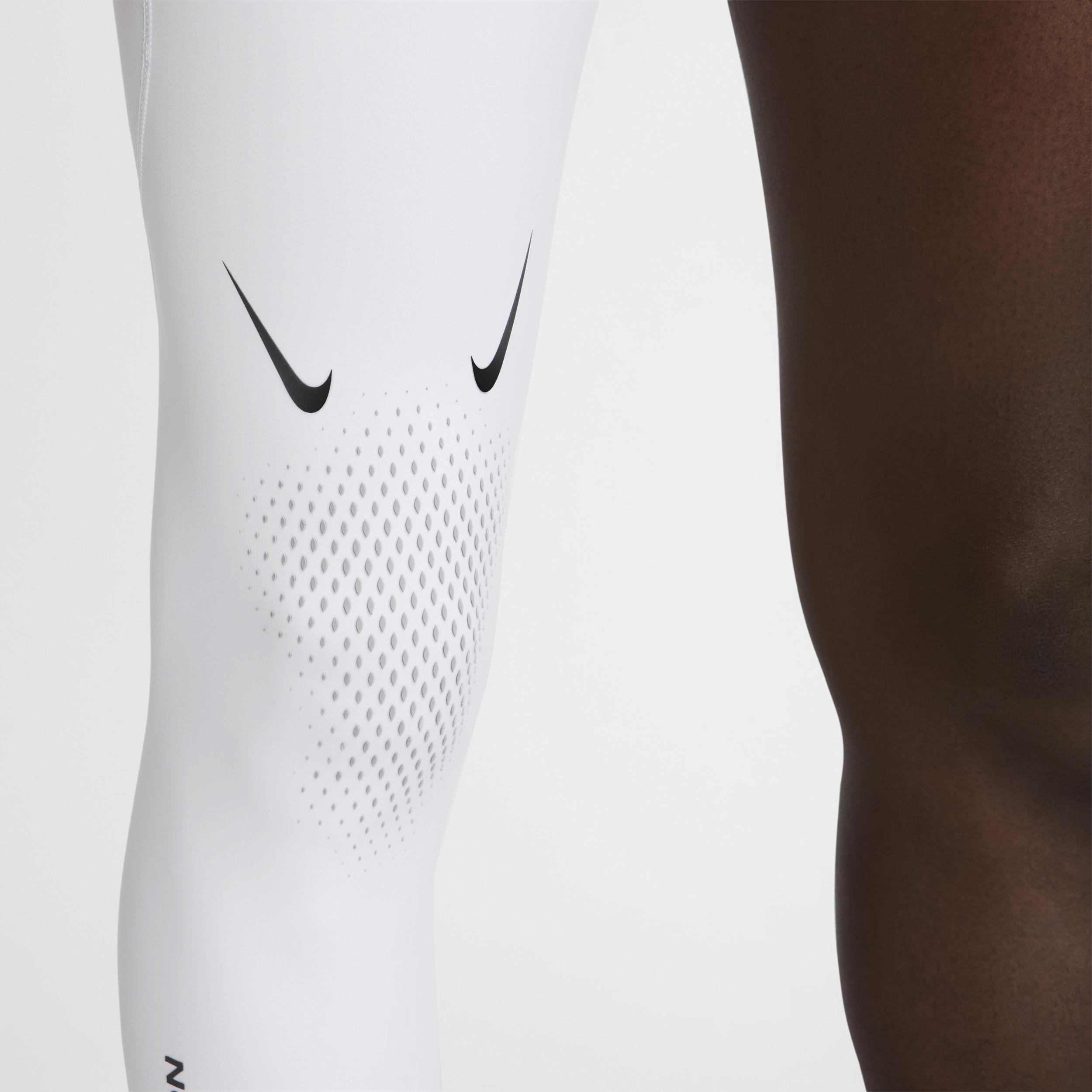 Nike Nocta Single-leg Basketball Tights (right) in White for Nike Nocta Single-leg Basketball Tights (right) in White for