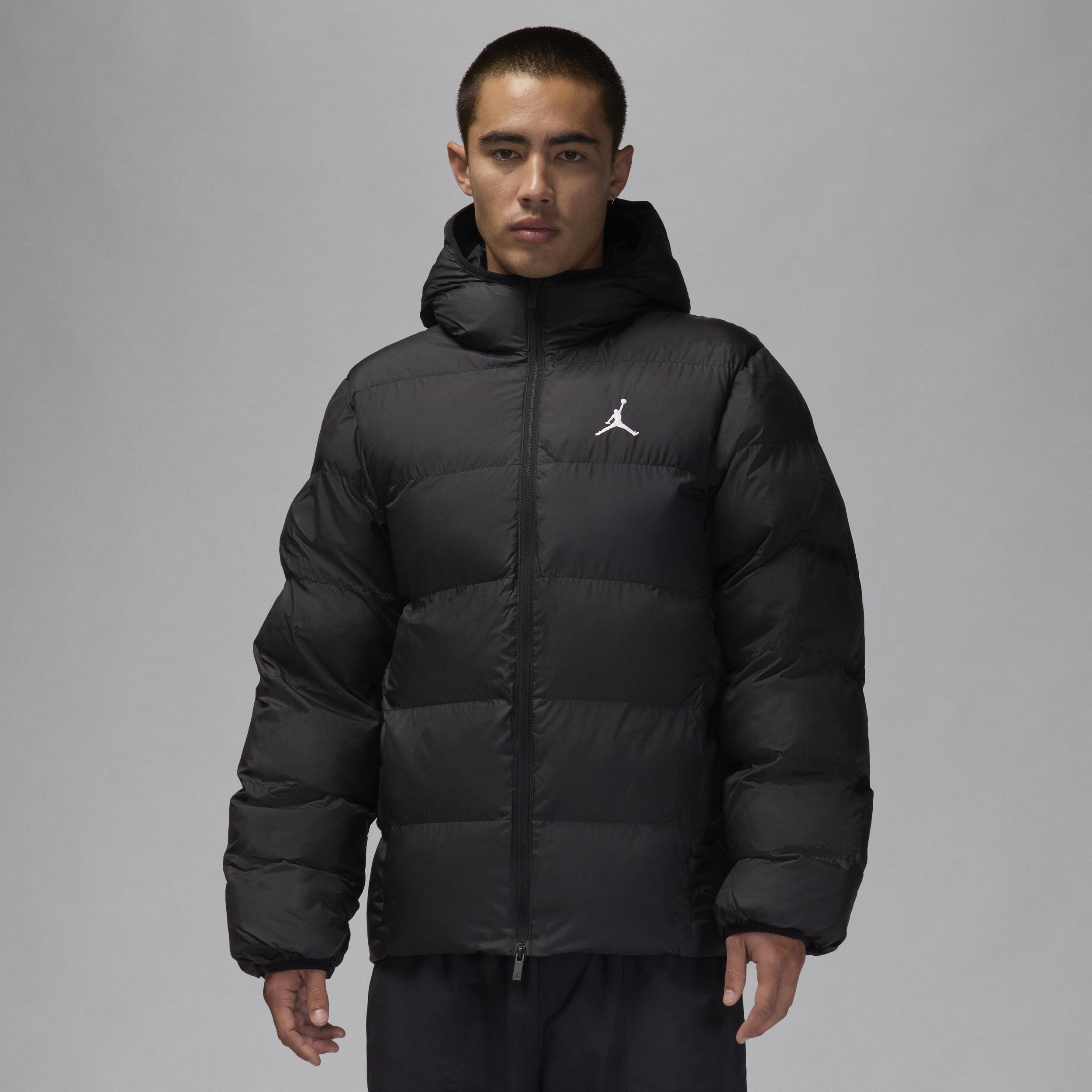 Nike Jordan Brooklyn Puffer Jacket in Black for Men | Lyst UK