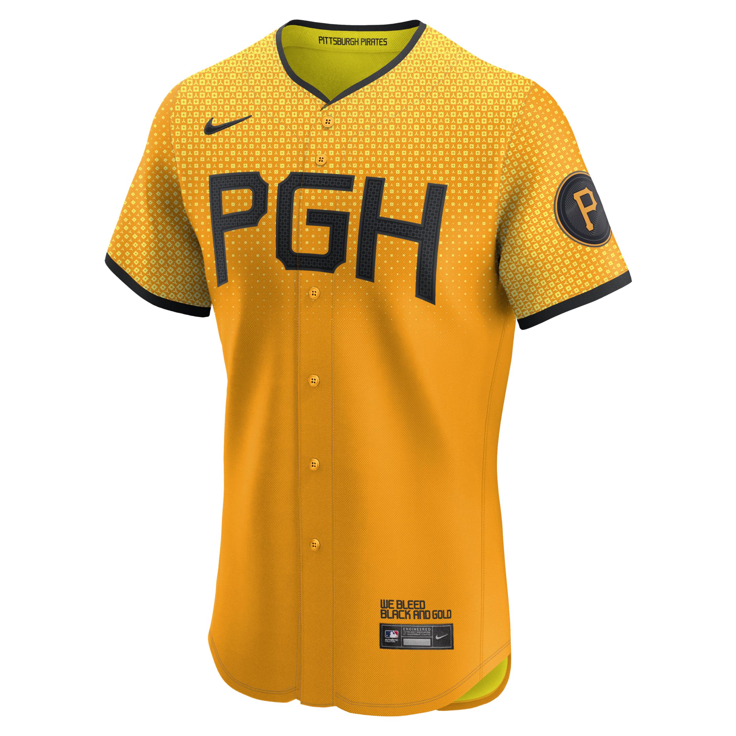Nike Roberto Clemente Pittsburgh Pirates City Connect Dri-fit Adv Mlb ...