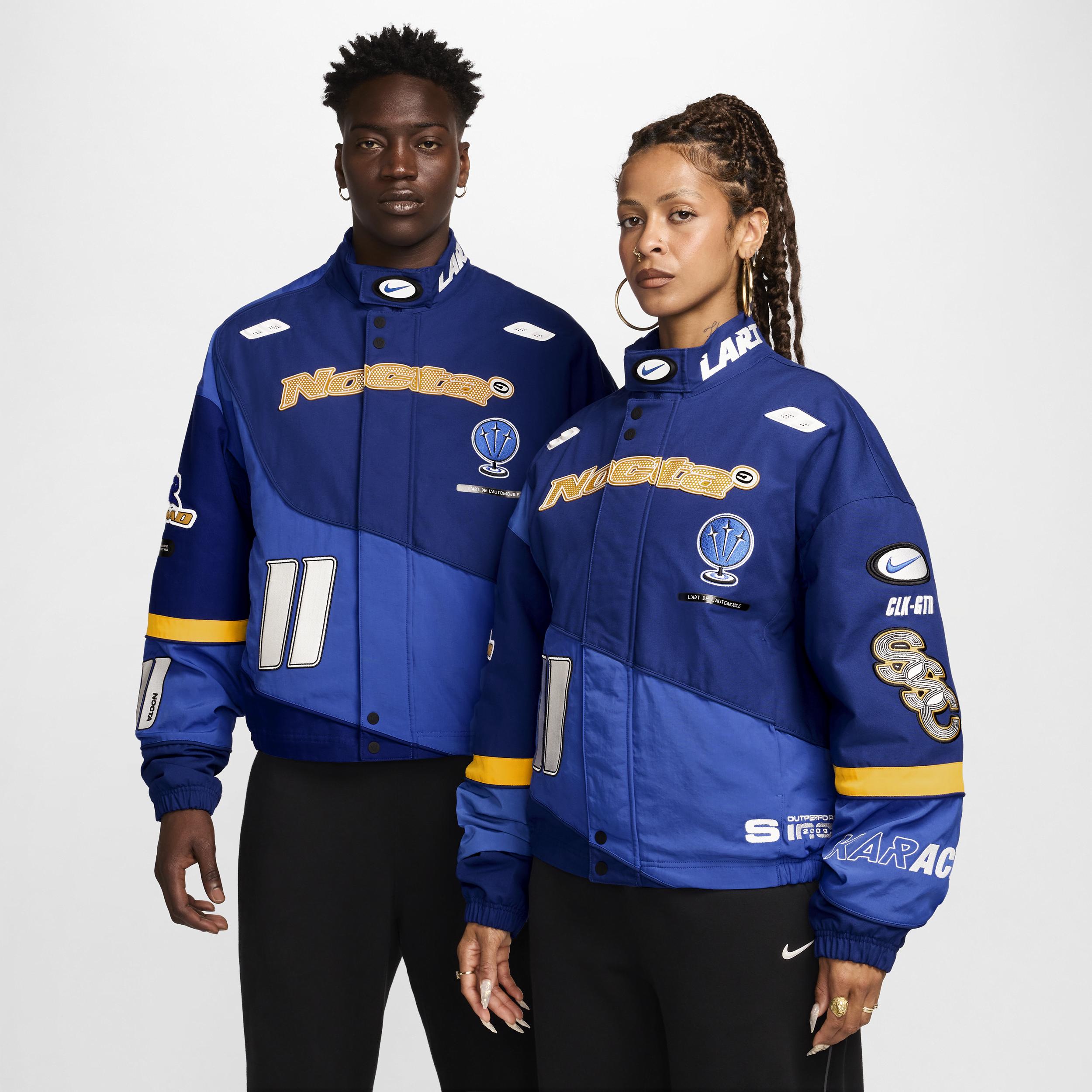 Nike Nocta X L'art Racing Jacket in Blue for Men | Lyst UK