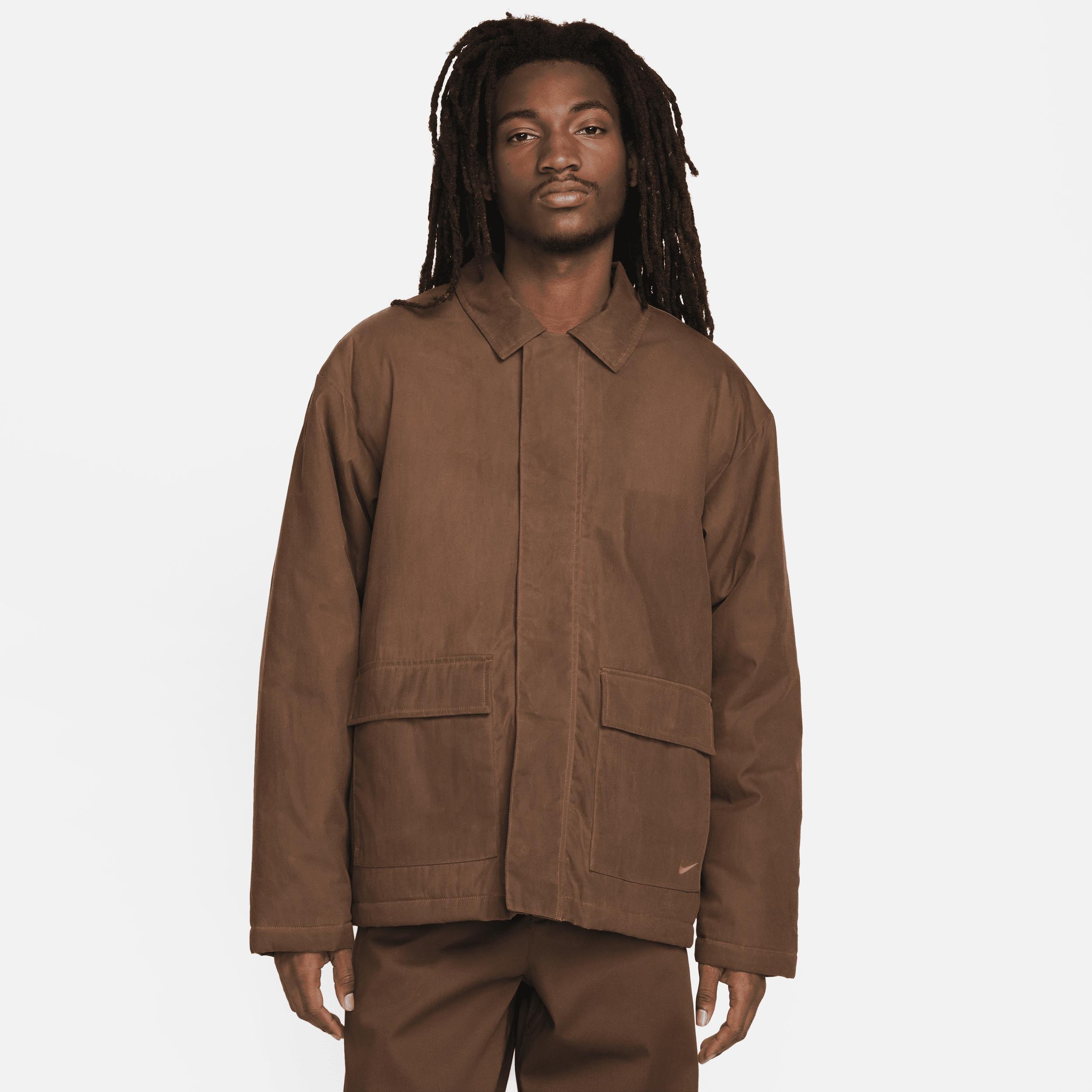 Nike Life Waxed Canvas Work Jacket Cotton/nylon in Brown for Men | Lyst UK