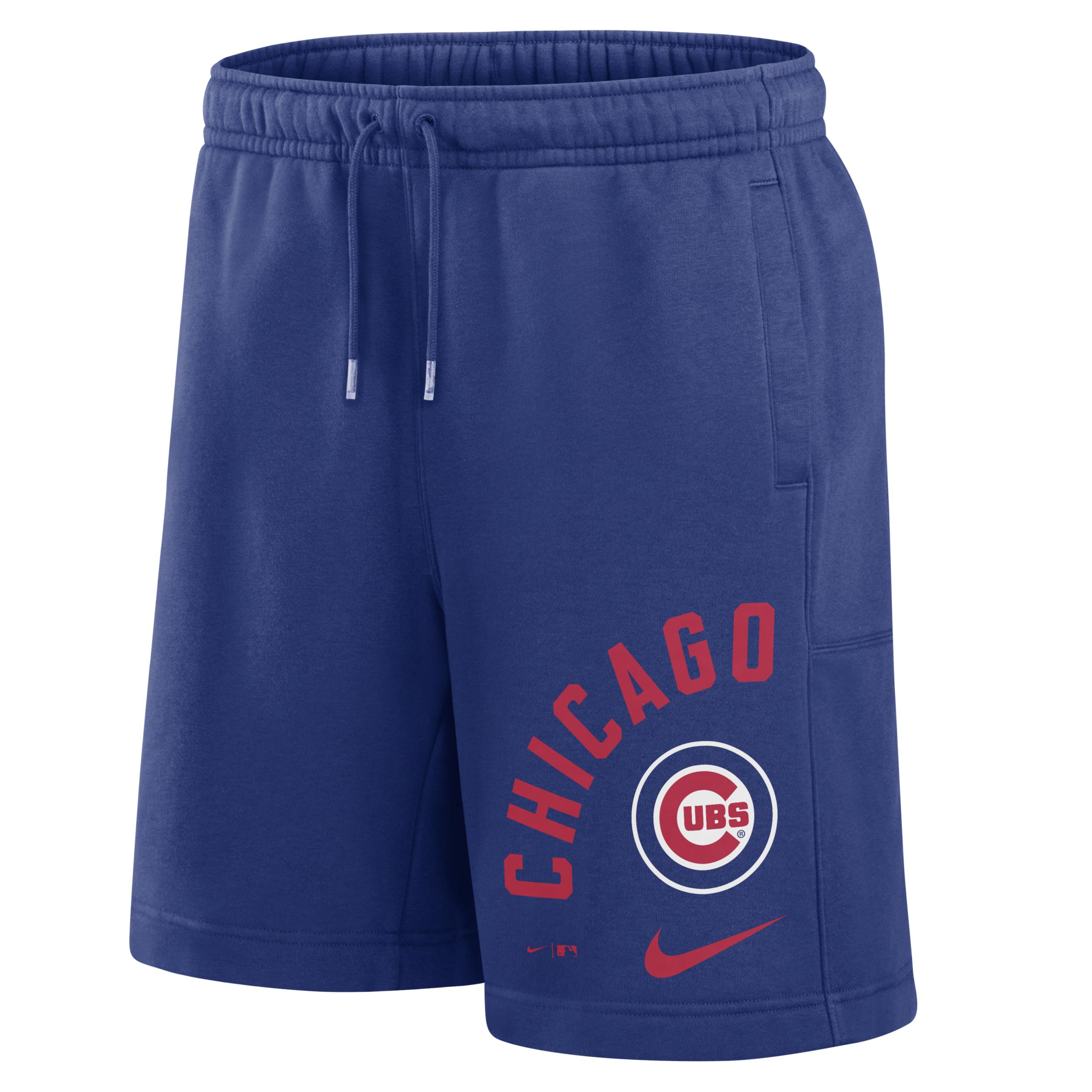Nike Chicago Cubs Arched Kicker Mlb Shorts in Blue for Men | Lyst