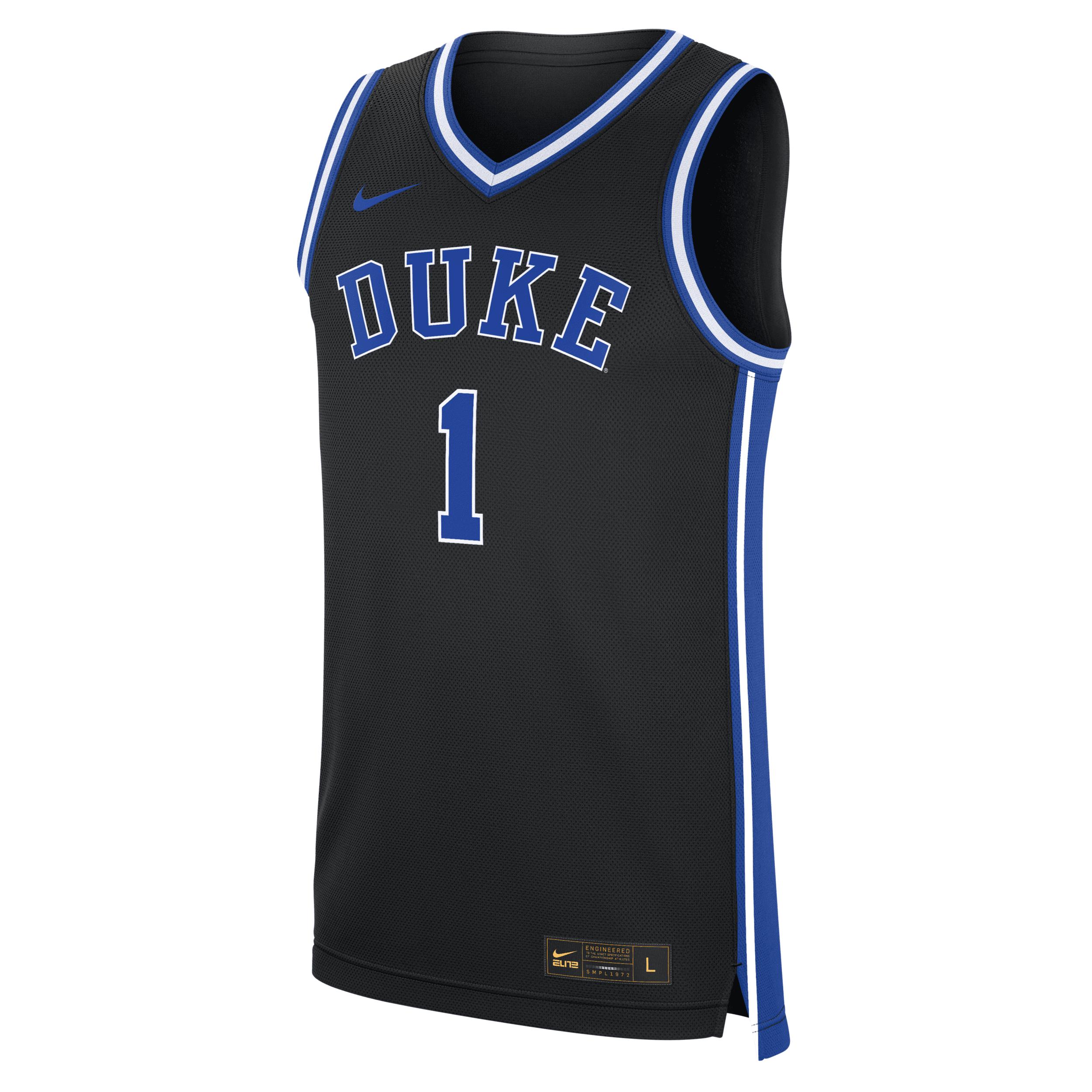 Nike Duke Devils Replica 'College Basketball Jersey in Black for Men | Lyst