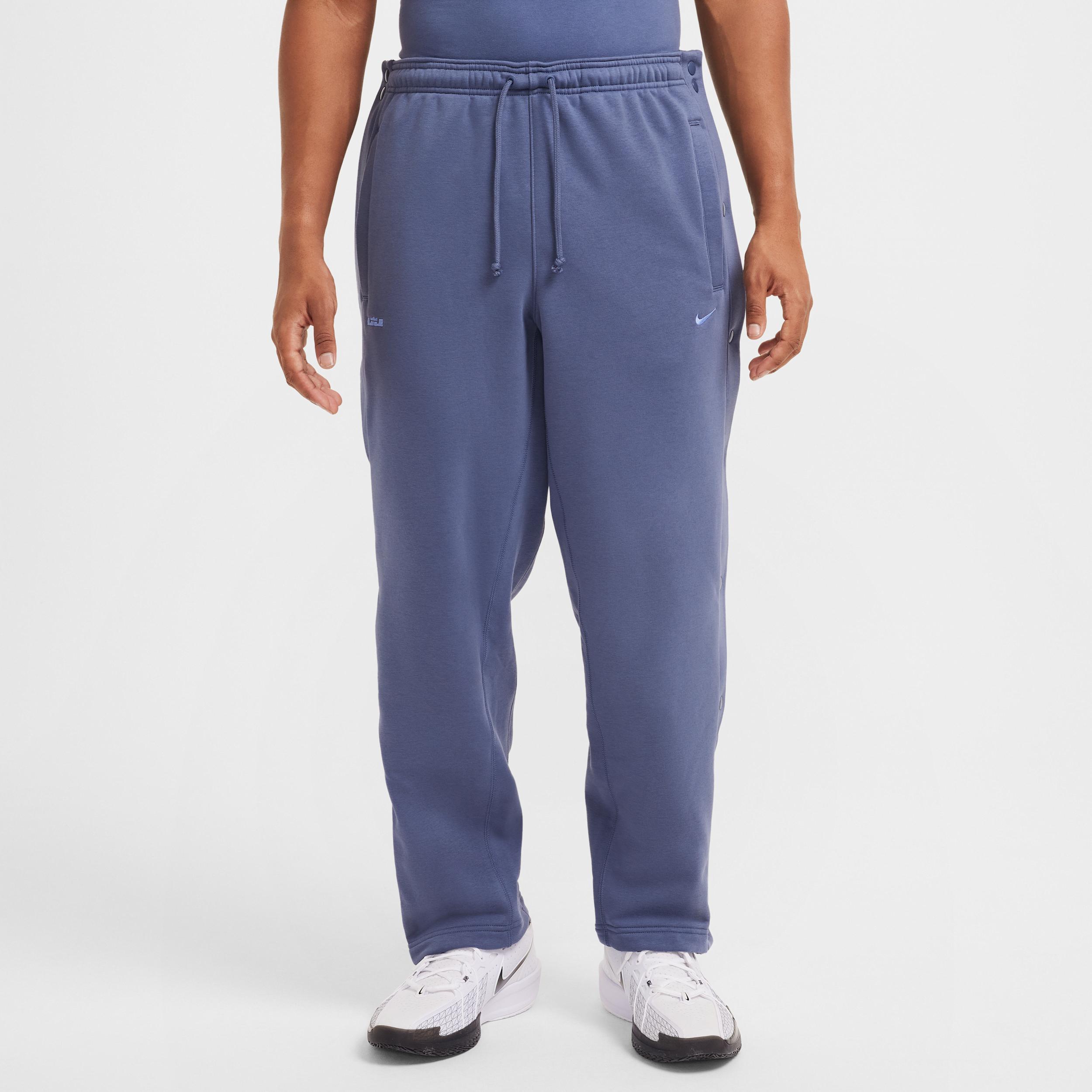 Nike 'Lebron Standard Issue Therma-Fit Basketball Pants in Blue for Men ...