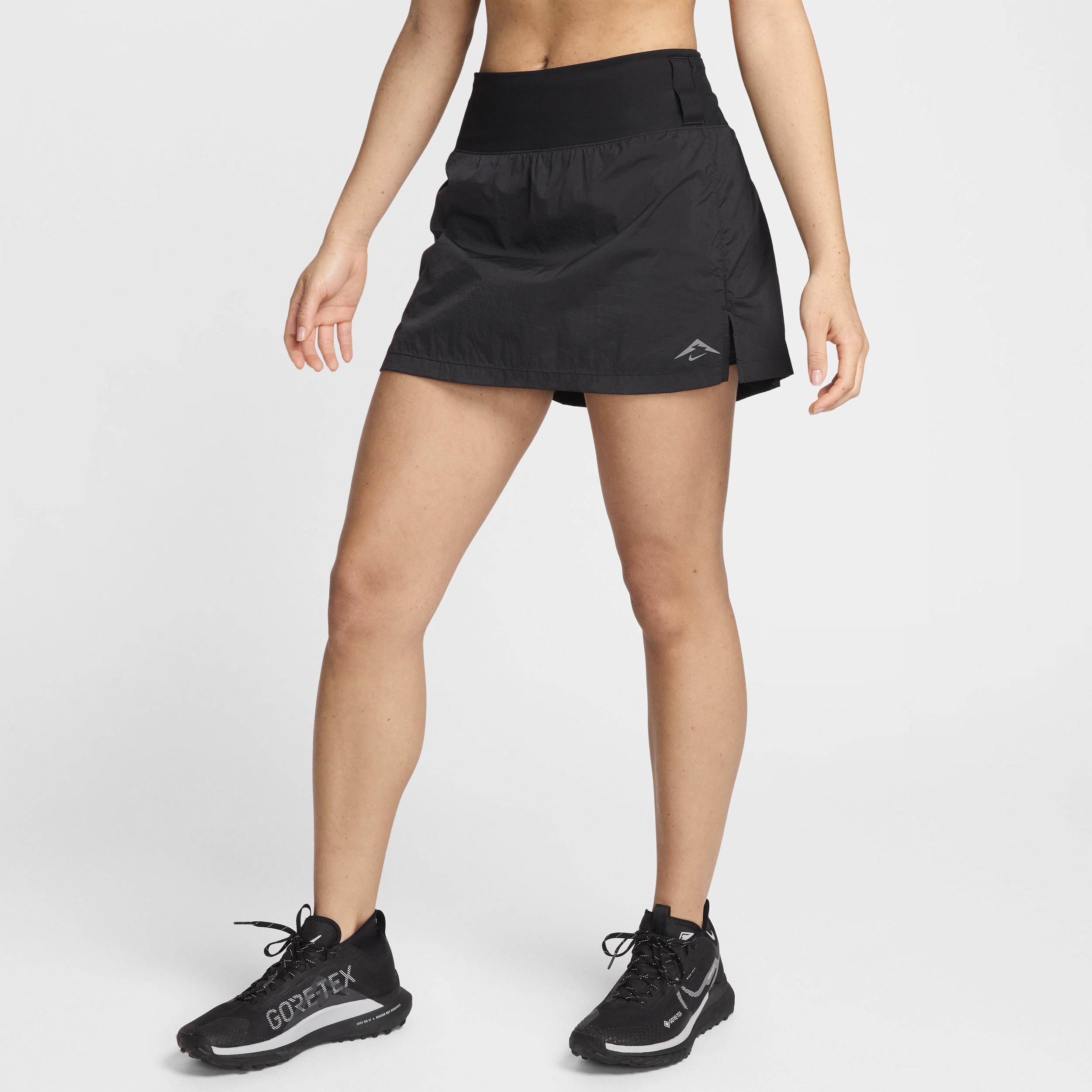 Nike Trail Repel Mid-rise 5" Running Skort With Pockets in Blue | Lyst