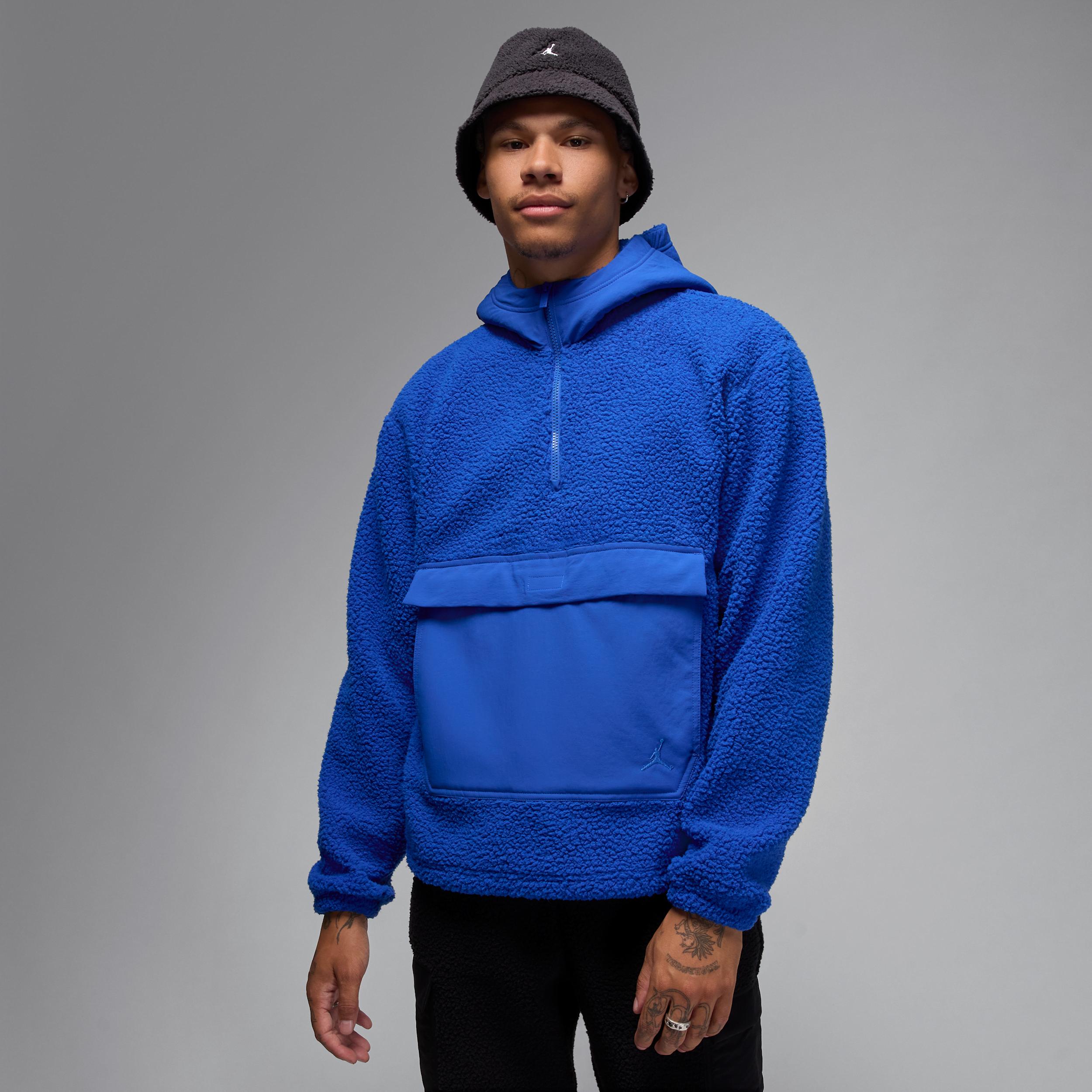 Nike Flight High-Pile Fleece Pullover Hoodie in Blue for Men | Lyst