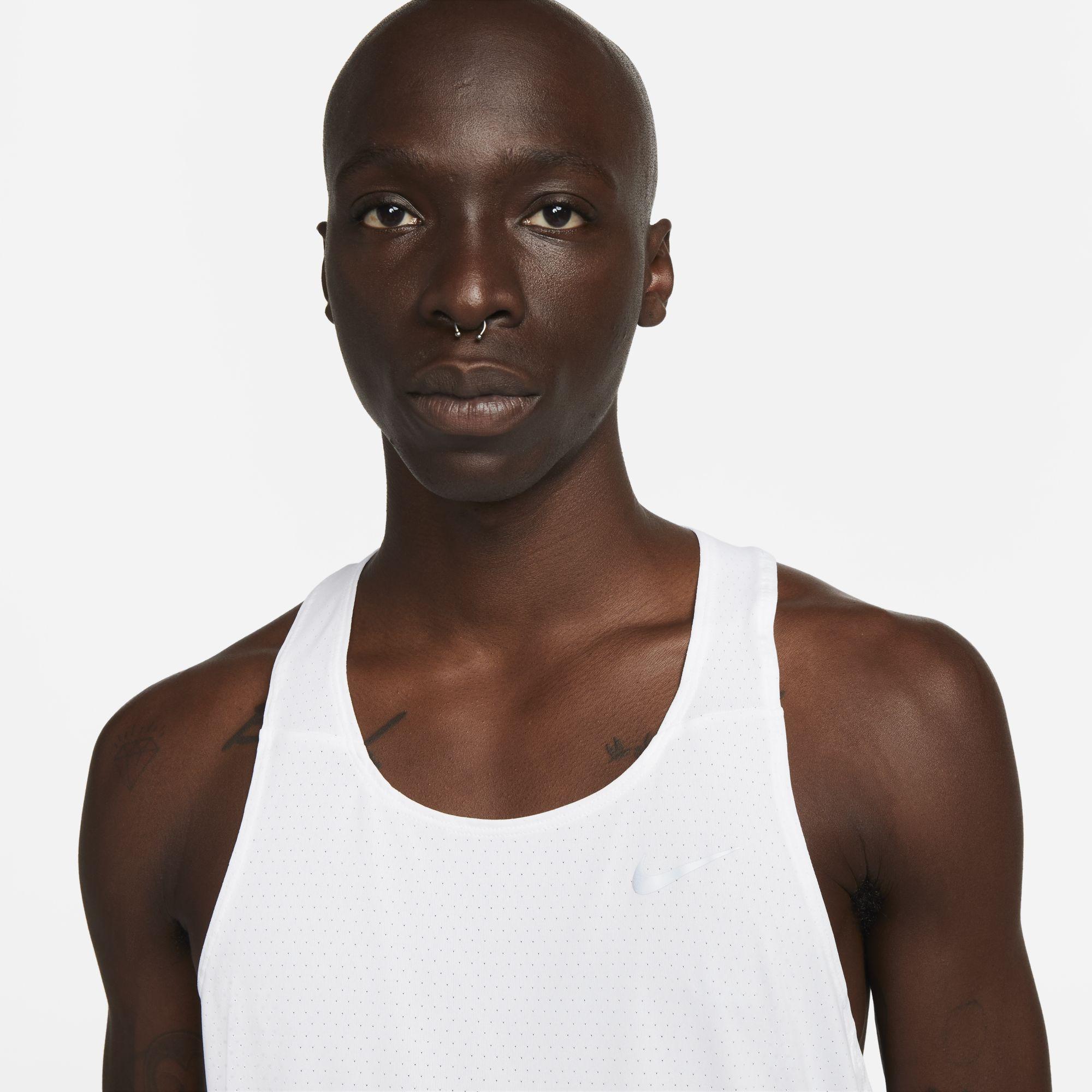 Nike Dri-fit Fast Racing Singlet in White (Brown) for Men | Lyst Nike Dri-fit Fast Racing Singlet in White (Brown) for Men | Lyst