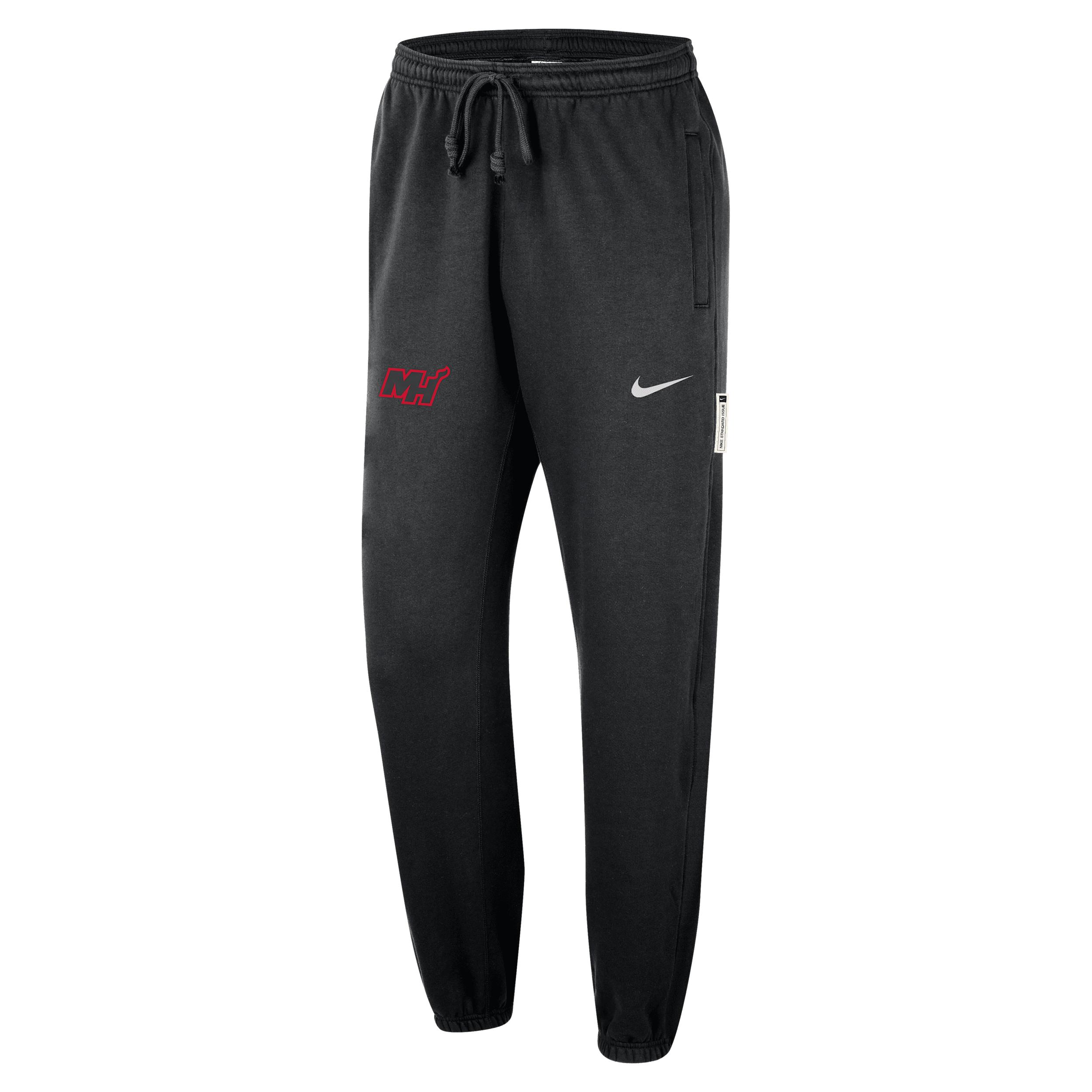 Nike Miami Heat Standard Issue City Edition Dri-Fit Nba Pants in Black ...
