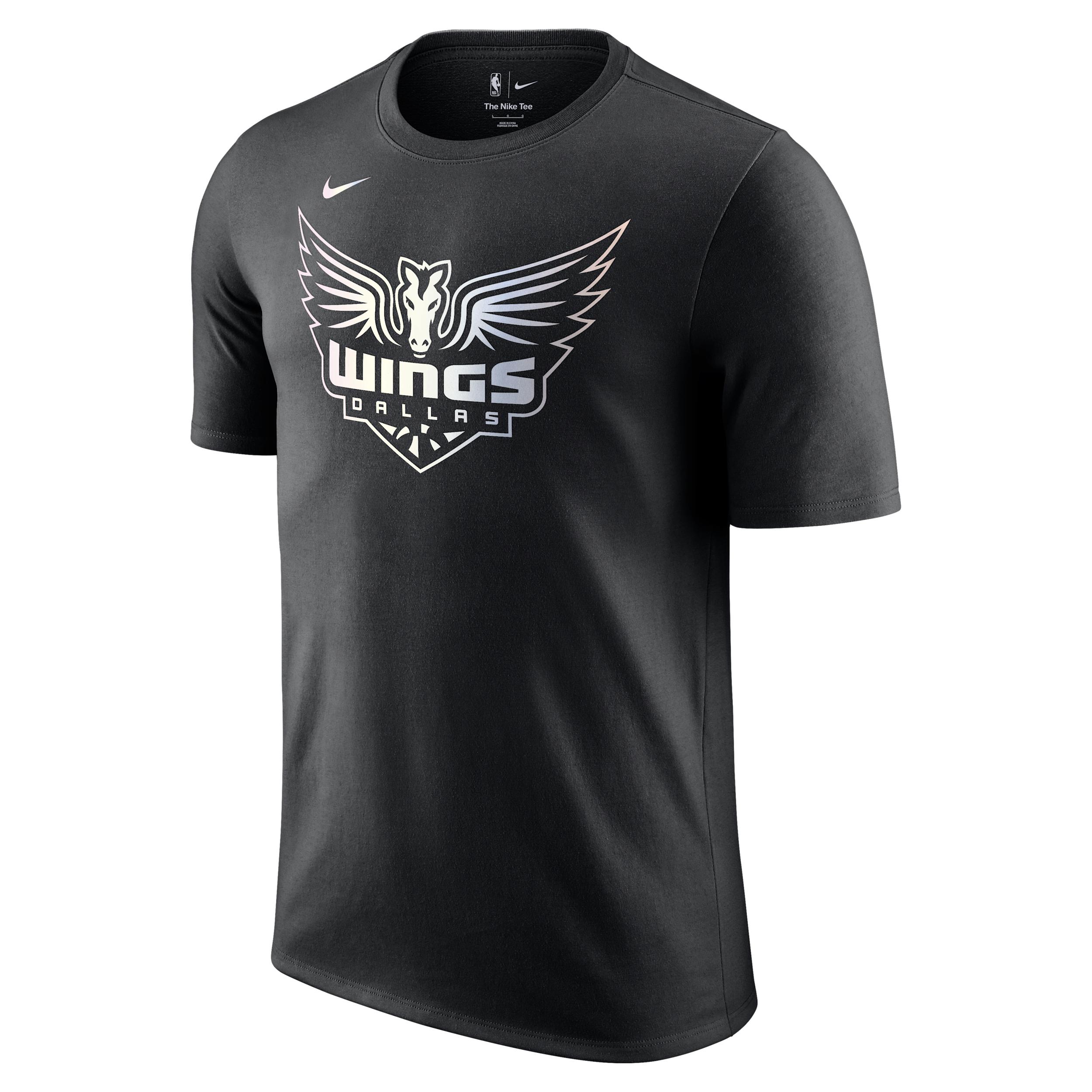 Nike Dallas Wings Wnba Iridescent Logo T-Shirt in Black for Men | Lyst