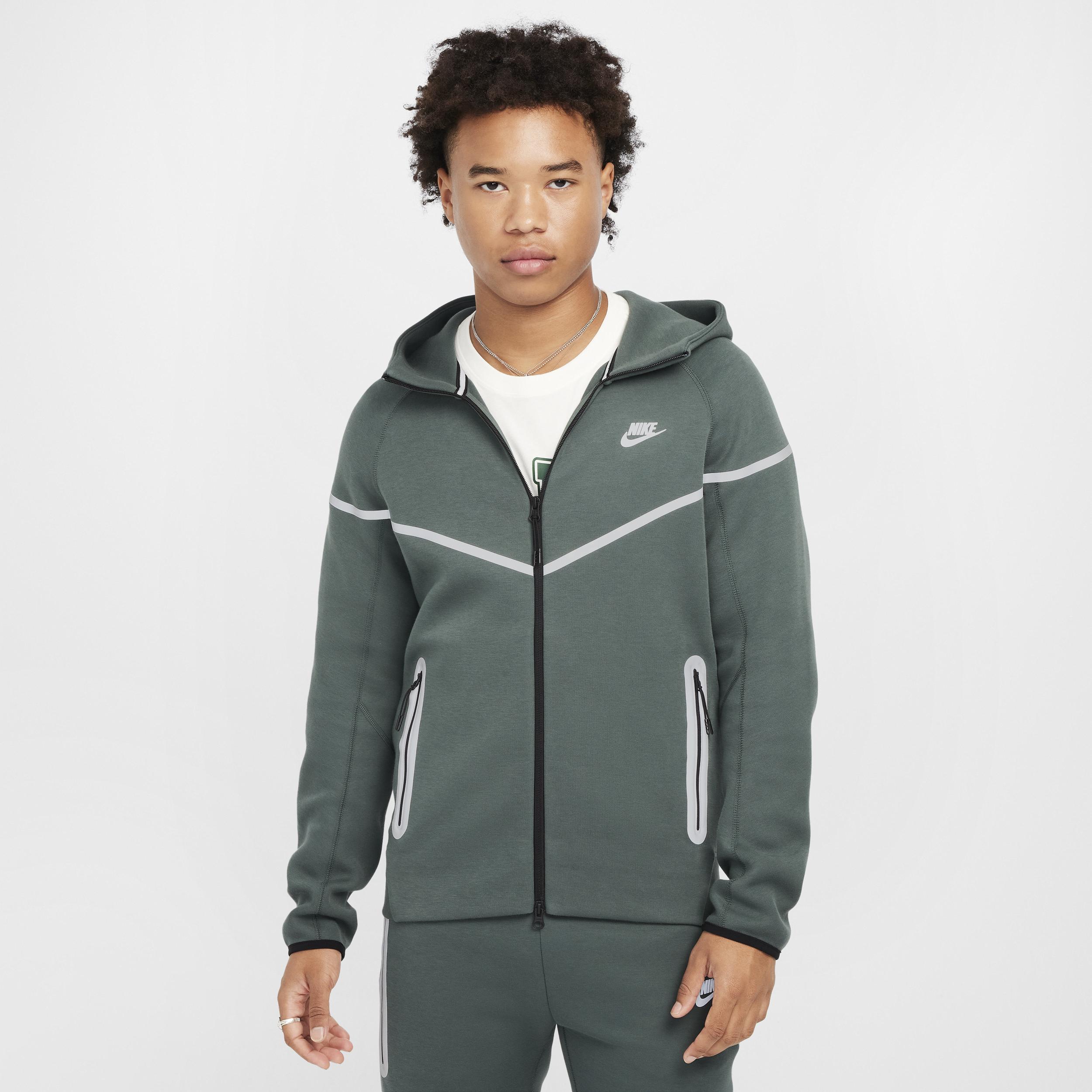 Nike 'Tech Windrunner Reflective Details Fleece Full-Zip Jacket in ...