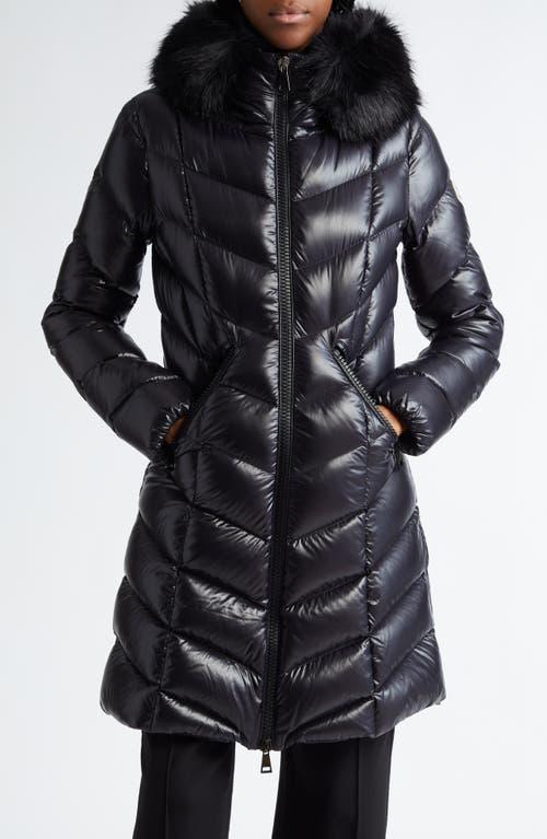 Moncler Fulmarus Hooded Down Puffer Jacket With Removable Faux Fur Trim ...