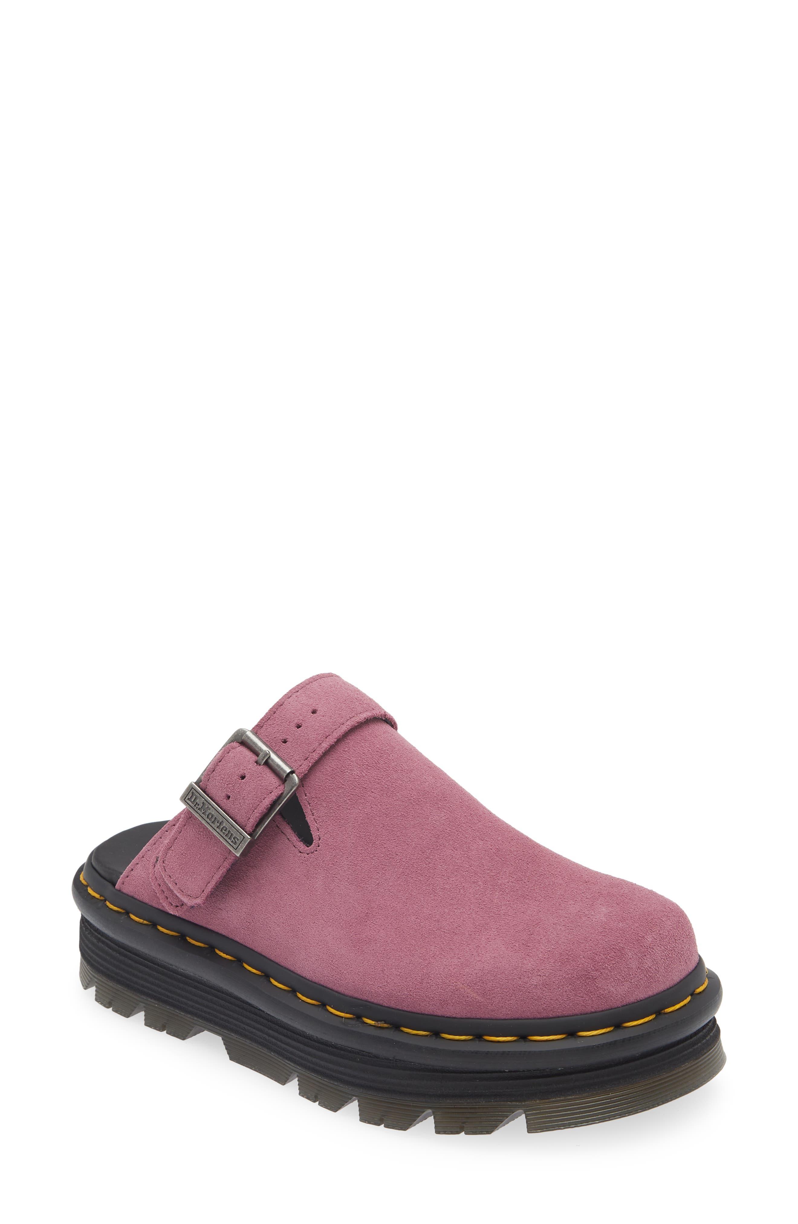 Dr. Martens Zebzag Slingback Clog in Purple | Lyst