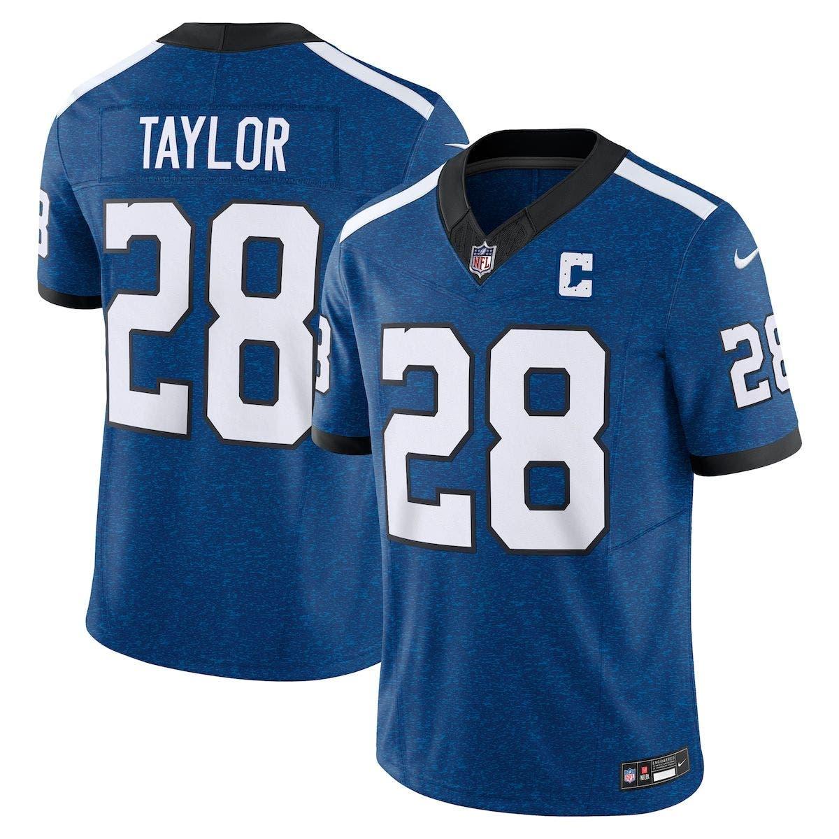Nike Jonathan Taylor Royal Indianapolis Colts Indiana Nights Alternate ...