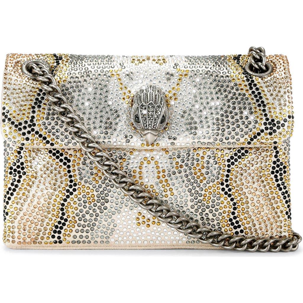 Kurt Geiger Small Kensington Convertible Crossbody Bag in Metallic | Lyst