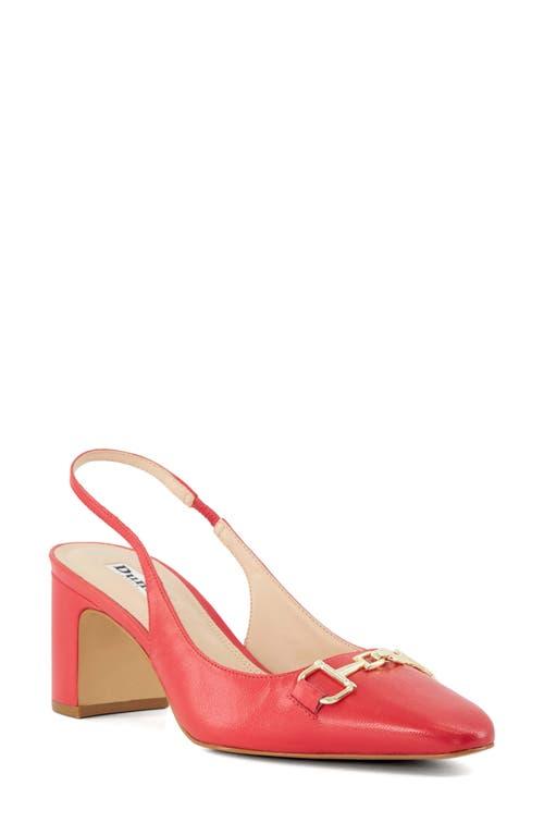 Dune Detailed Slingback Pump in Pink | Lyst