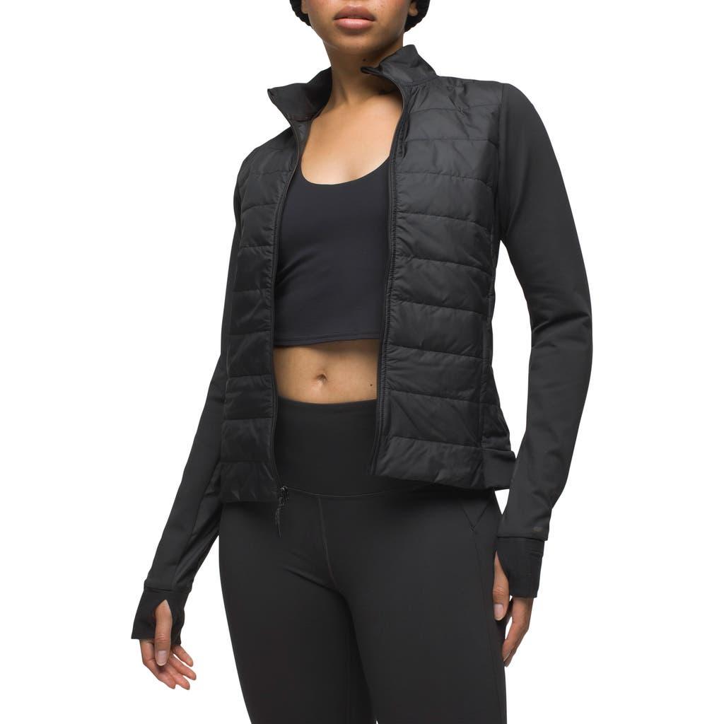 Prana Ice Flow Insulated Jacket in Black | Lyst