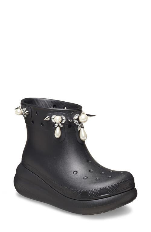 Crocs™ X Simone Rocha Crush Platform Boot in Black | Lyst