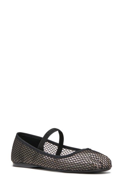Kate Spade Riley Mesh Mary Jane Ballet Flat in Black | Lyst