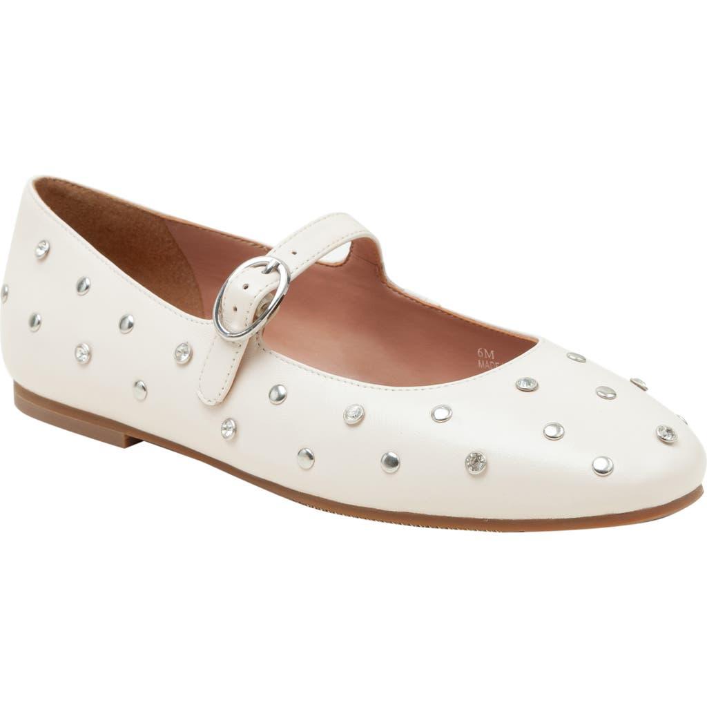 Linea Paolo Millie Mary Jane Flat in White | Lyst