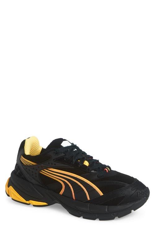 PUMA Scuderia Ferrari Velophasis Neon Sneaker in Black for Men | Lyst