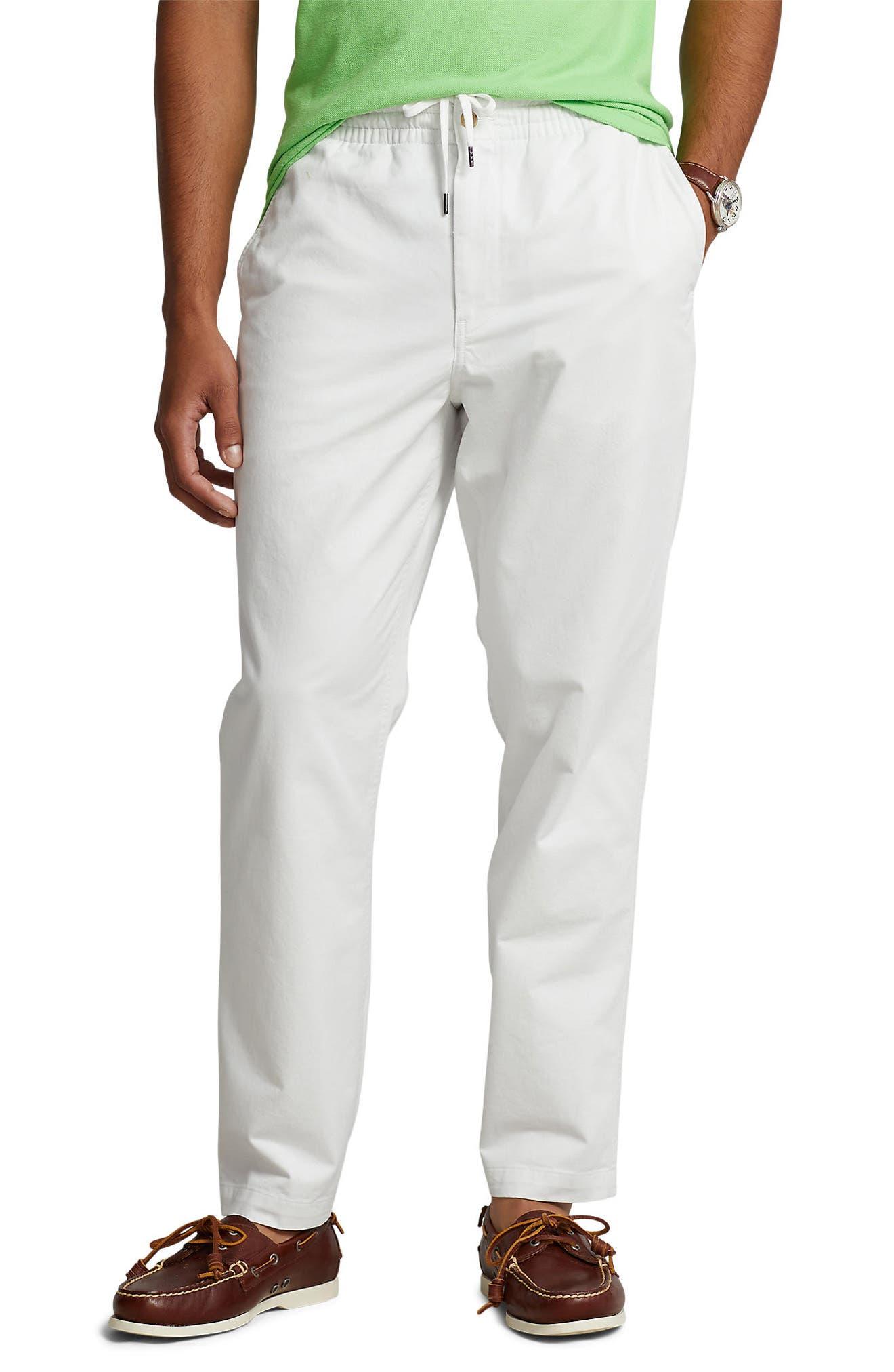 Polo Ralph Lauren Classic Fit Prepster Stretch Cotton Pants in White ...