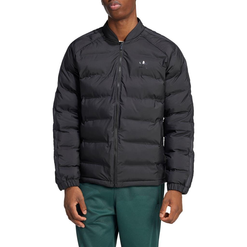 adidas Superstar Quilted Puffer Jacket in Black for Men | Lyst