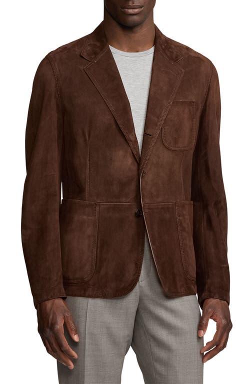 Ralph Lauren Ralph Lauren Label Stewart Suede Sport Coat in Brown for ...