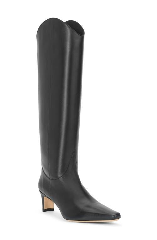 STAUD Wally Western Boot in Black | Lyst