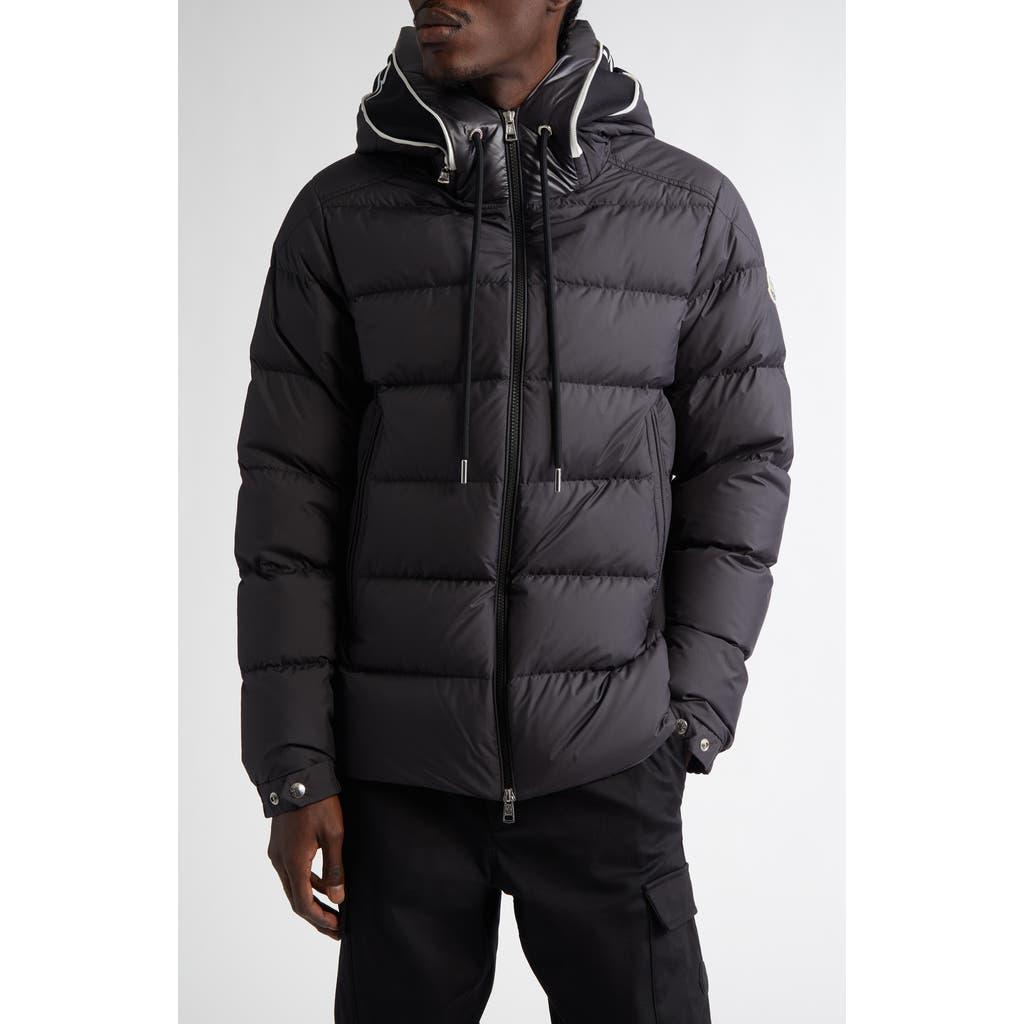 Moncler Cardere Hooded Down Puffer Jacket in Brown for Men | Lyst
