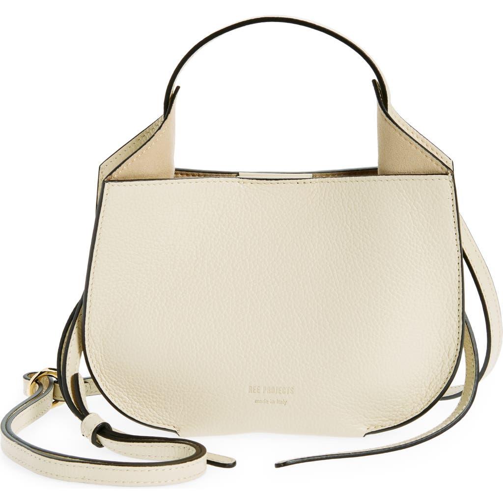REE PROJECTS Mini Helene Leather Hobo Bag in Natural | Lyst