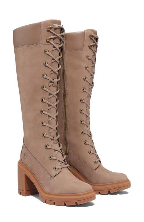 Timberland Allington Heights Lace-Up Knee High Boot in Brown | Lyst