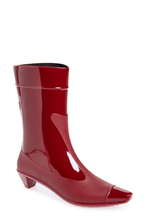 Jeffrey Campbell Drench Cap Toe Boot in Red | Lyst