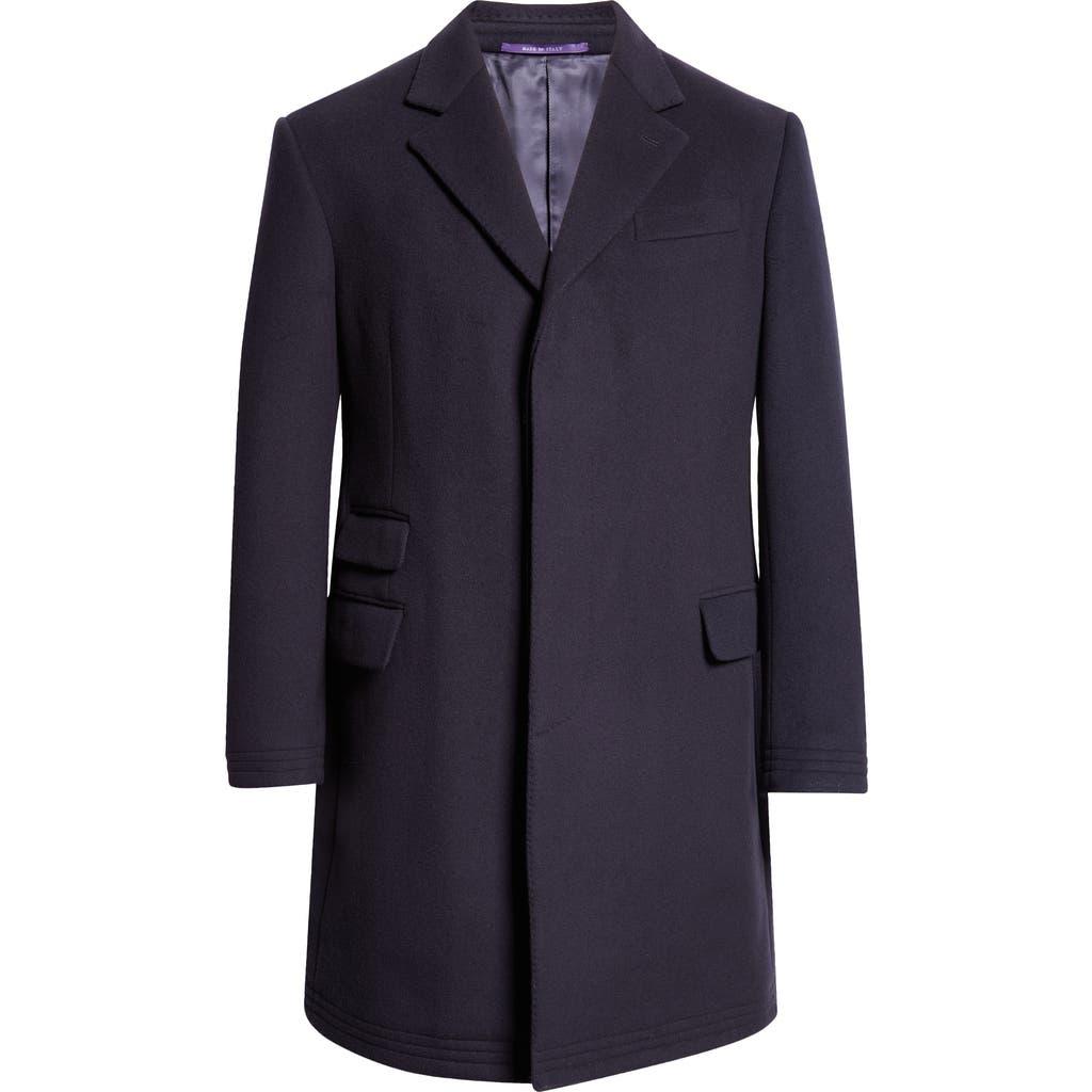 Ralph Lauren Ralph Lauren Label Kent Paddock Brushed Wool Topcoat in ...
