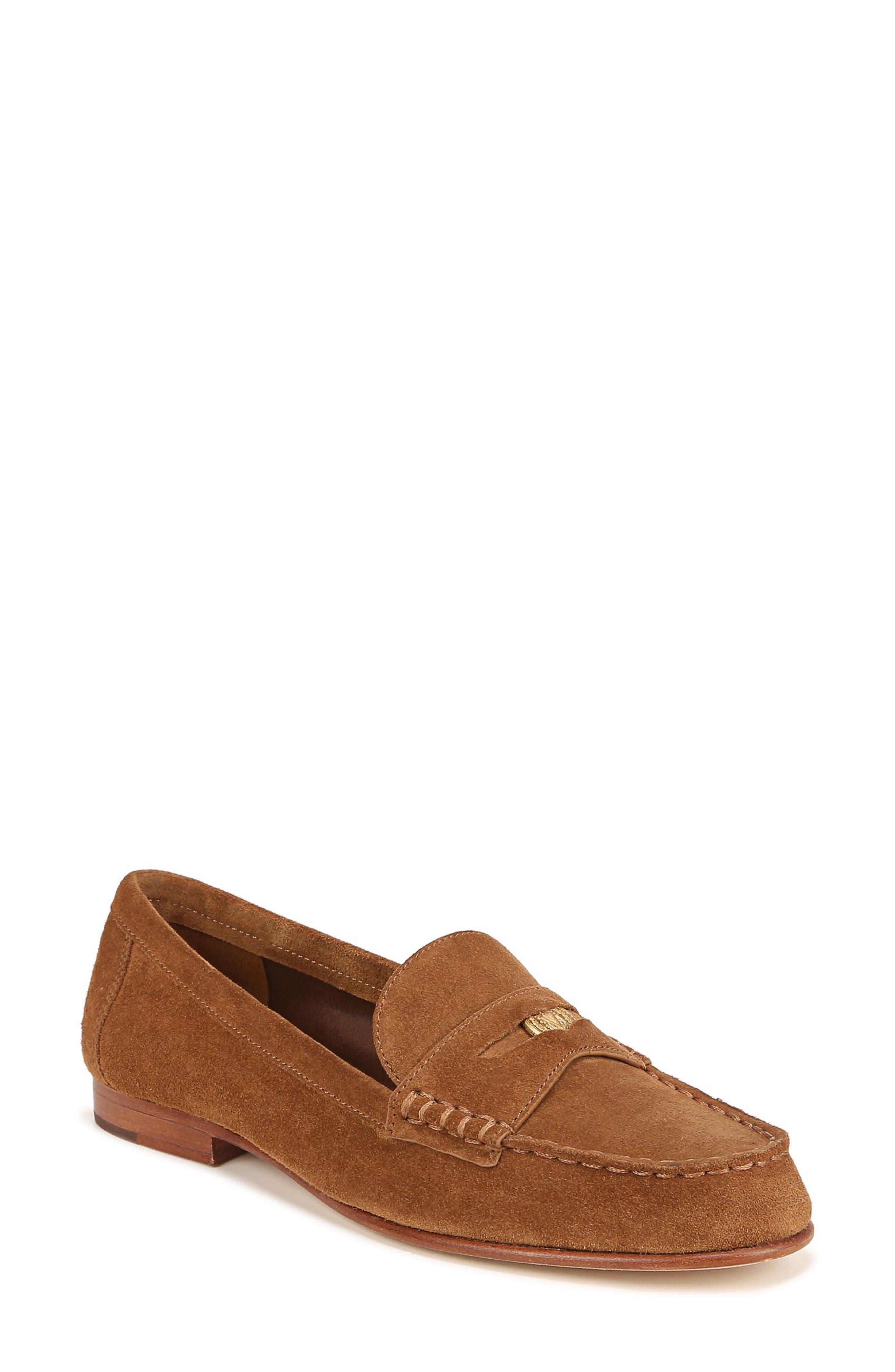 Veronica Beard Penny Loafer In Brown Lyst