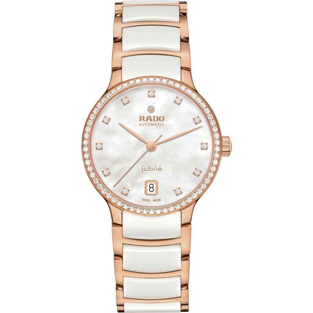 Rado Centrix Superjubilé Diamond Bracelet Watch, 35Mm in Metallic | Lyst