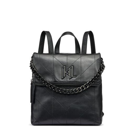 Karl Lagerfeld Lavende Backpack in Black | Lyst