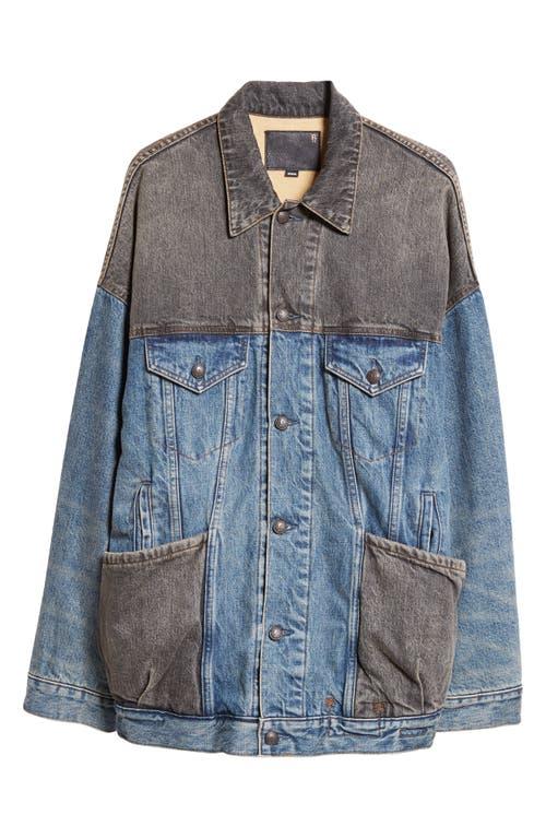 Calvin klein jeans classic sales denim colorblock