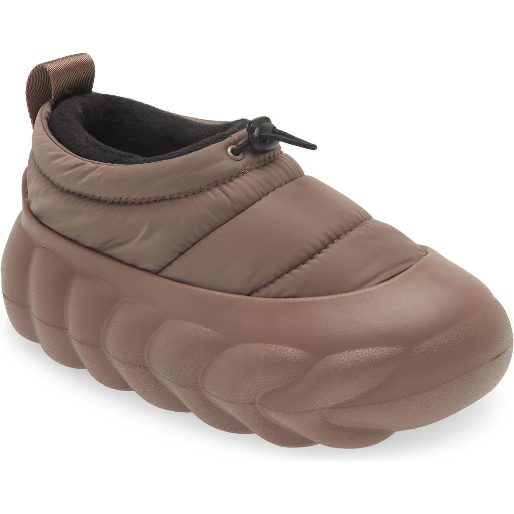 Crocs™ Overpuff Shorty Clog in Brown | Lyst