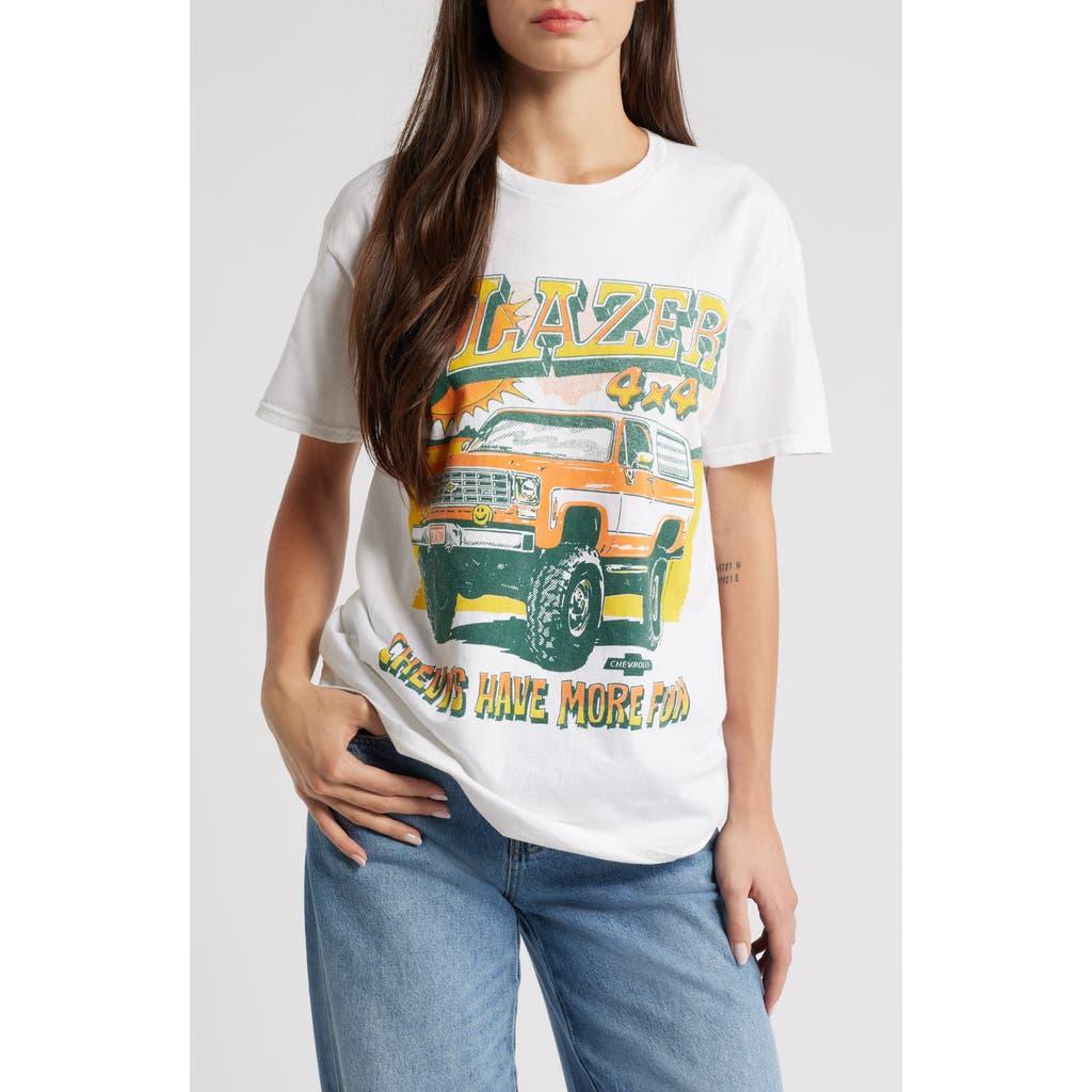 Junk Food Chevy Blazer Cotton Graphic T-Shirt in White | Lyst