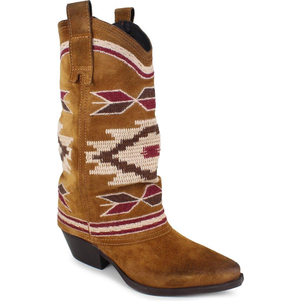 Zigi Azra Western Boot in Brown | Lyst