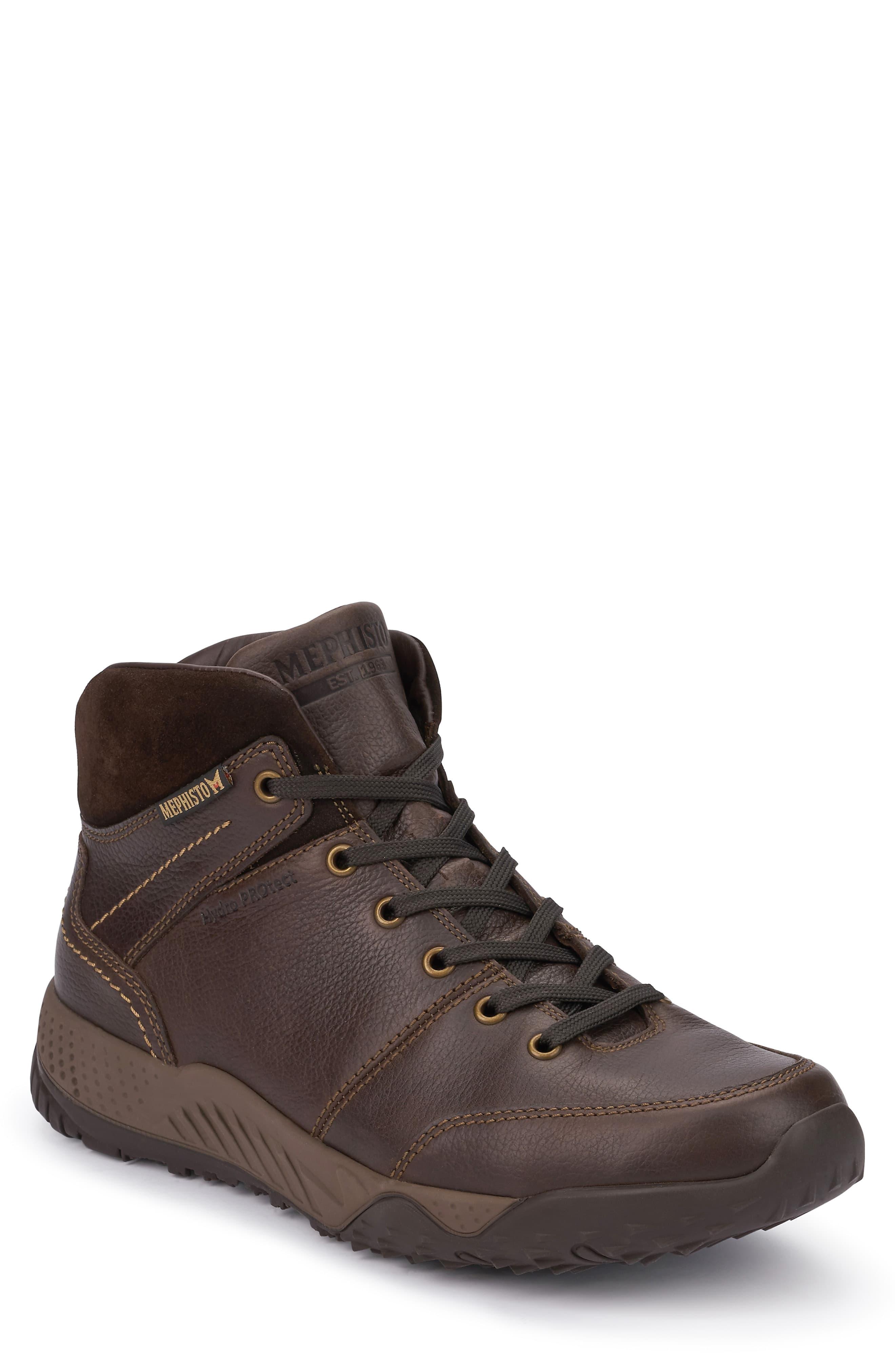 Mephisto Fausto Boot in Dark Brown Leather (Brown) for Men - Lyst