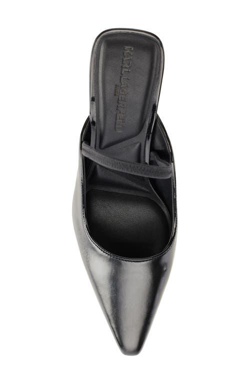 Karl Lagerfeld Veyda Mary Jane Pointed Toe Flats In Red | Lyst