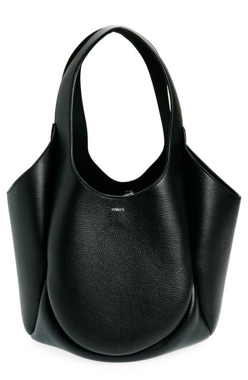 Coperni Swipe Leather Bucket Bag in Black | Lyst