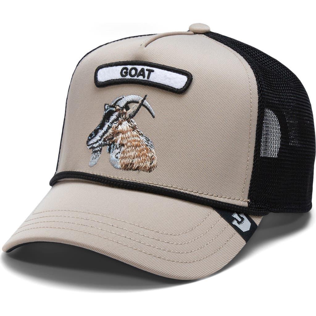 Goorin Bros Goat Embroidered Trucker Hat in Metallic for Men | Lyst