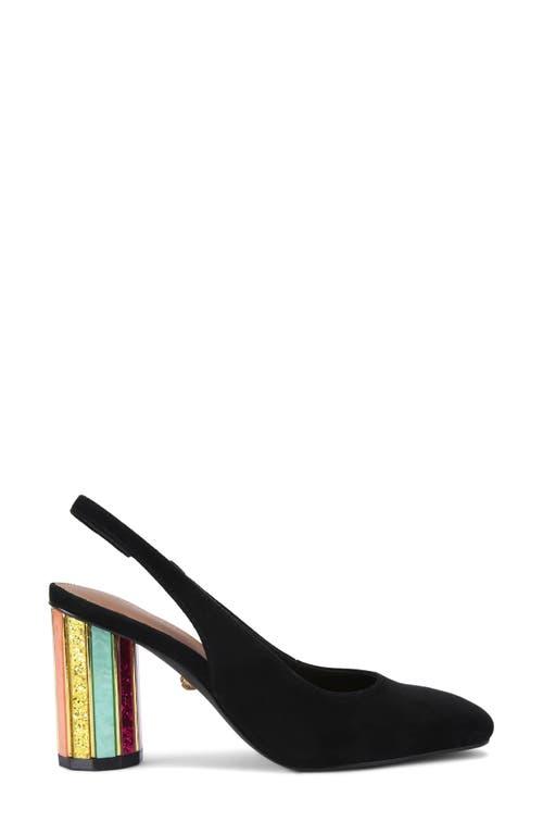 Kurt Geiger Perspex Slingback Pump in Black | Lyst