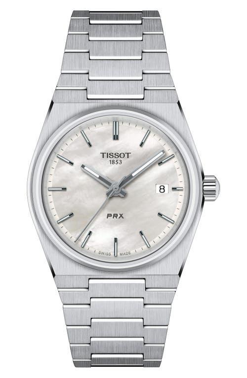 Tissot Prx Bracelet Watch, 35Mm in Gray | Lyst