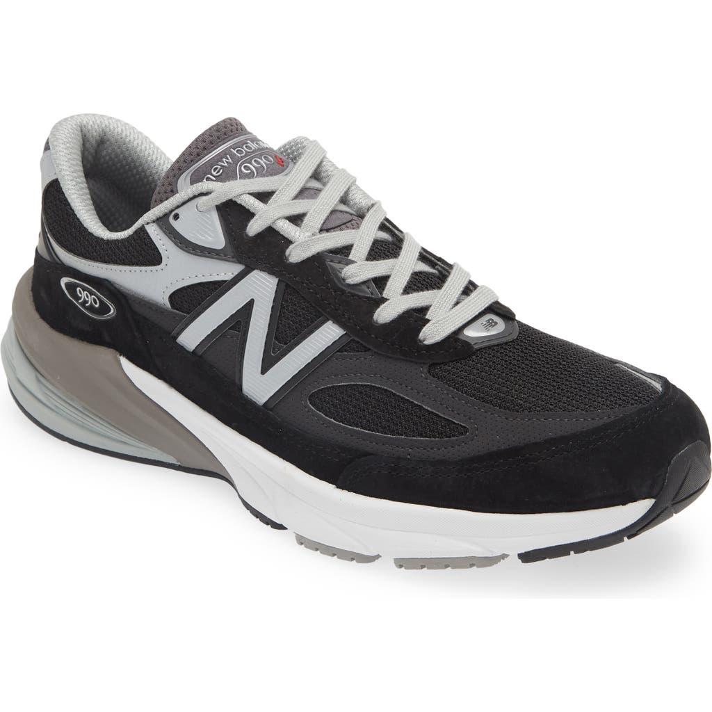 New Balance 990V6 Core Running Shoe in Black | Lyst