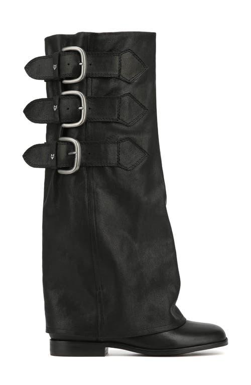 Naked Wolfe Anchor Knee High Boot in Black | Lyst
