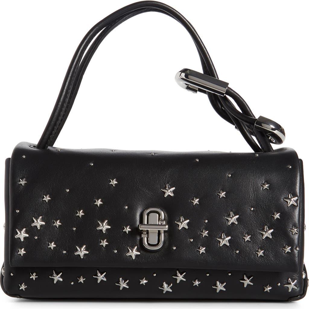 Marc Jacobs The Mini Studded Leather Dual Bag in Black | Lyst