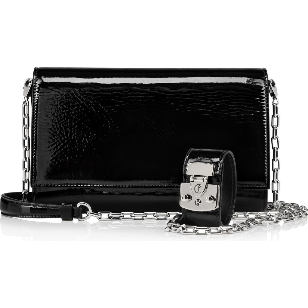Christian Louboutin Paloma Leather Clutch With Removable Cuff Bracelet ...